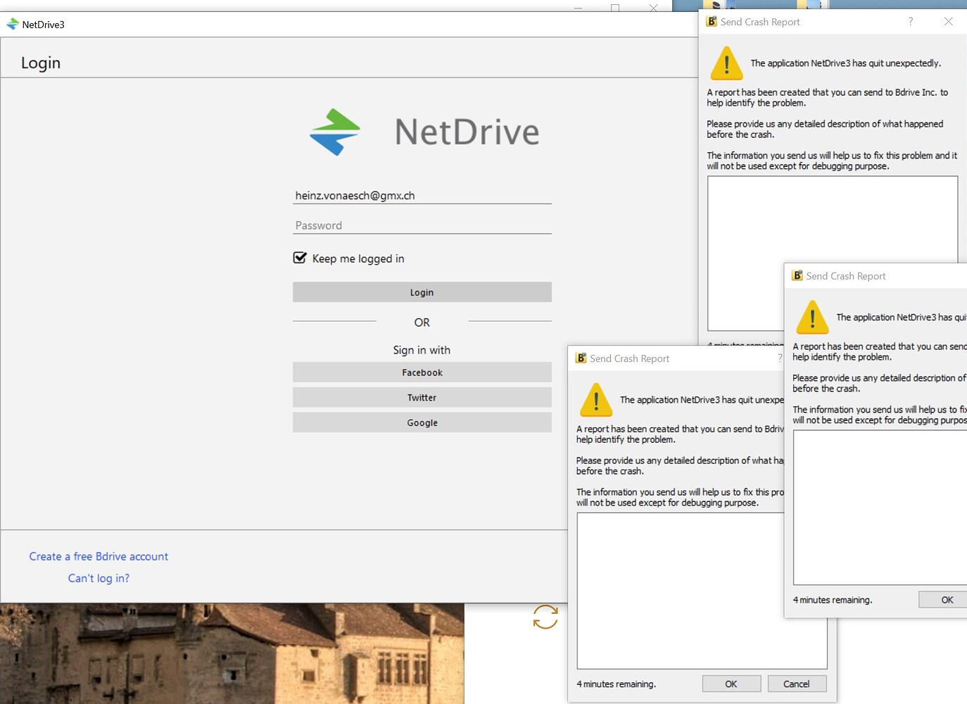 Ressourcenverbrenner 2 - NetDrive3 - Bdrive Support Forum - NetDrive and CloudSync
