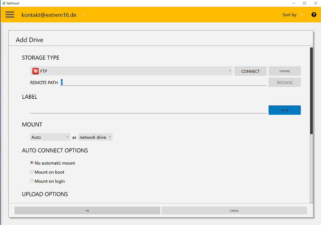 Can not set Remote Path FTP - NetDrive3 - Bdrive Support Forum - NetDrive and CloudSync
